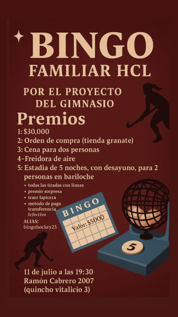 BINGO SOLIDARIO DE HOCKEY - Sitio oficial Club Atlético Lanús